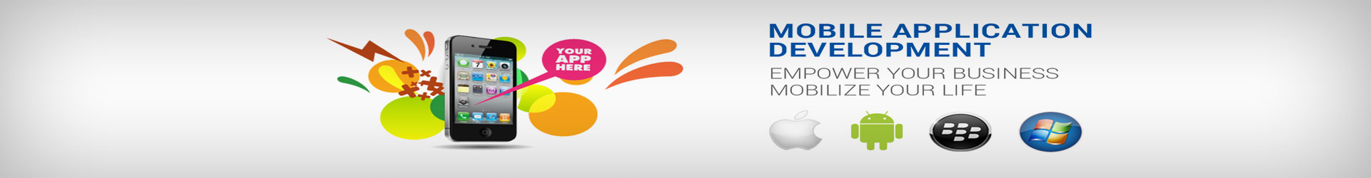 Mobile Application Development Services, IOS, Android, Blackberry